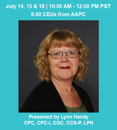 ICD-10-CM Extravaganza: A Web-Based Education Series from CodingAID